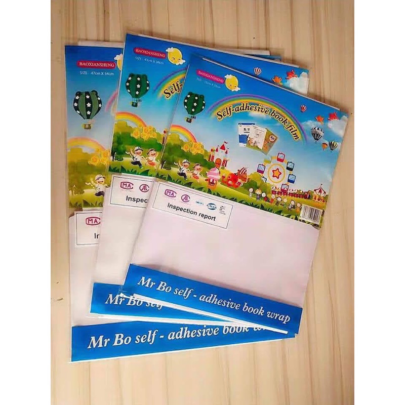 Set 10 tờ giấy bọc sách bọc vở Decal nhiều kích thước siêu tiện lợi ...