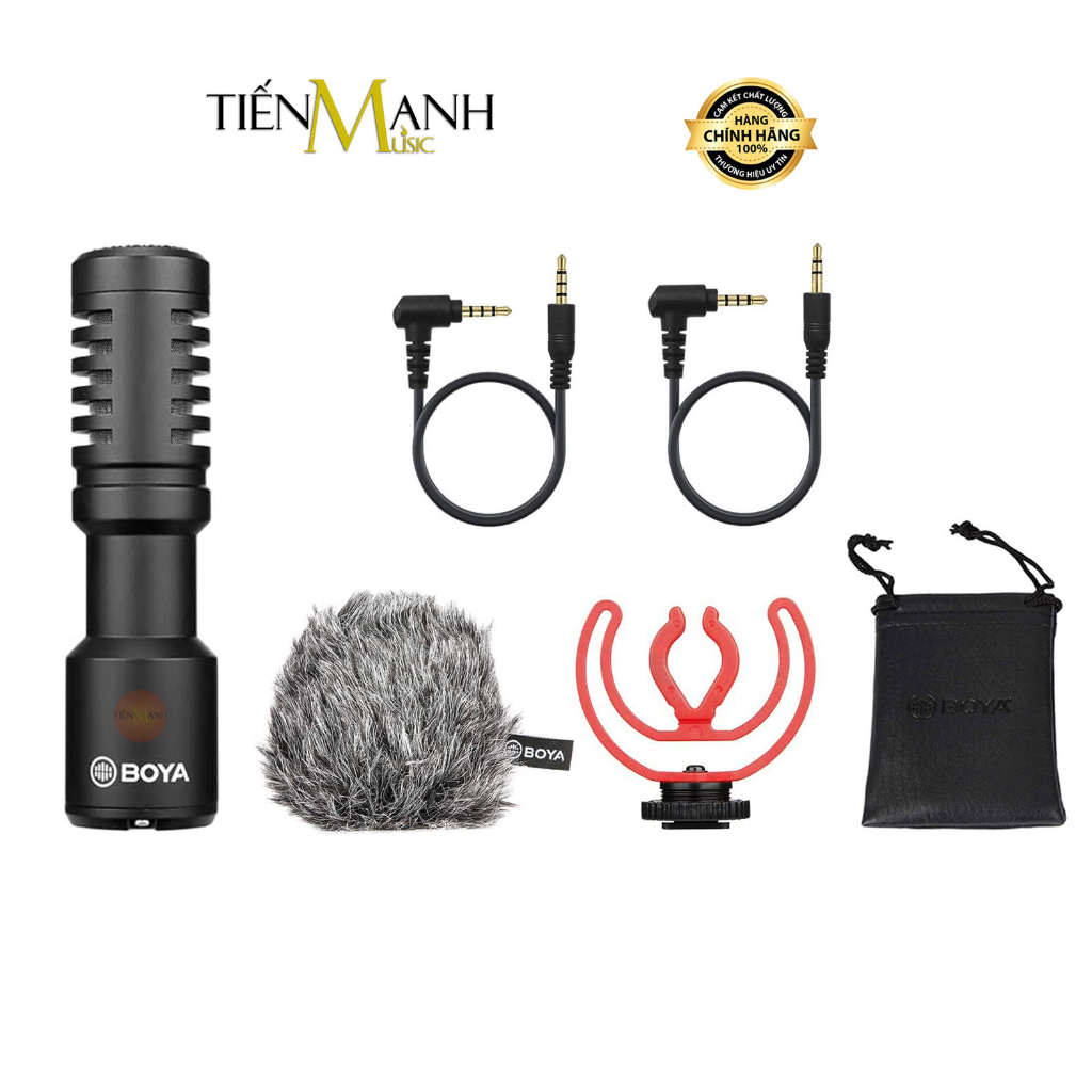 [Cao Cấp] Micro Shotgun Boya BY-MM1+ Mic Thu Âm Dùng Cho Máy Ảnh DSLR ...