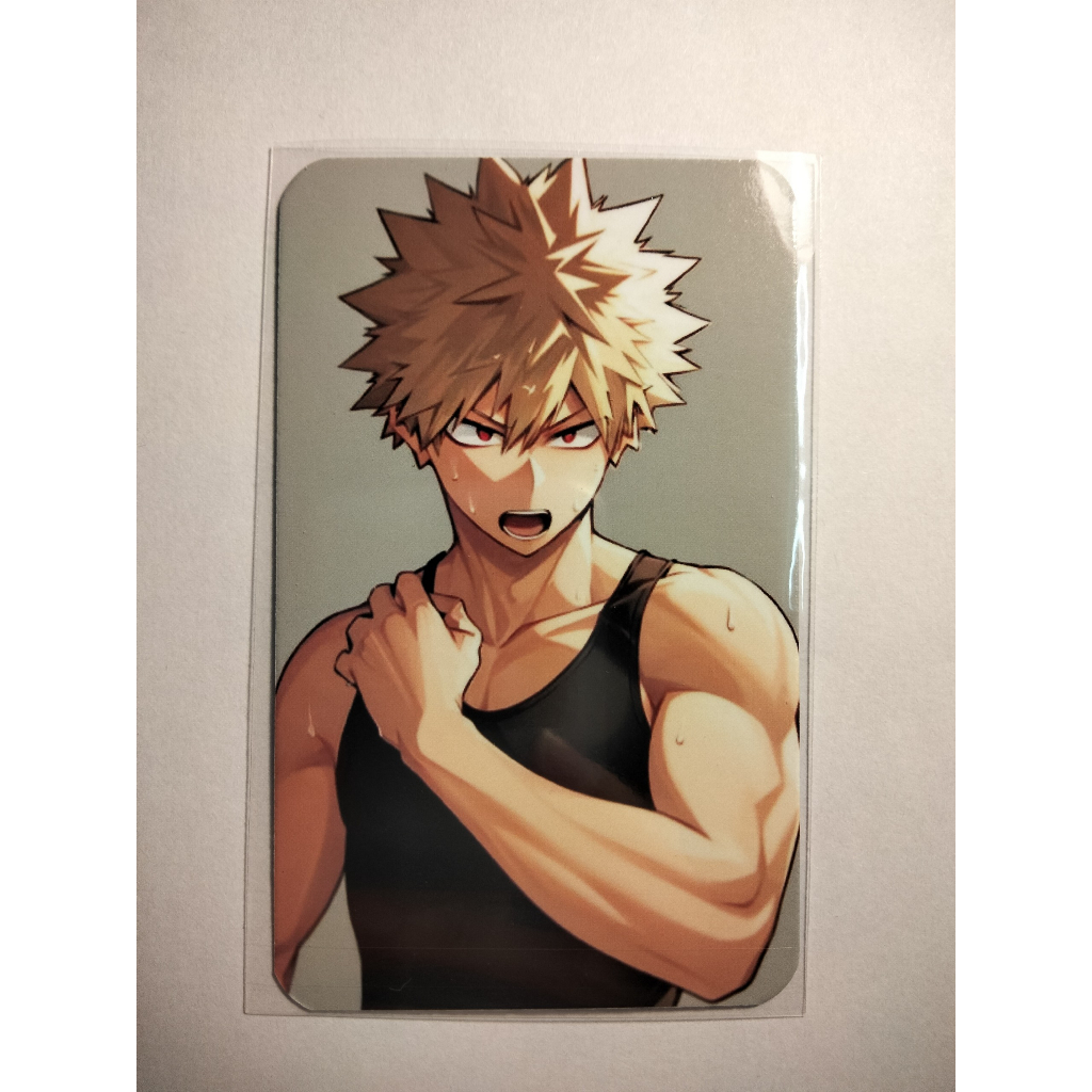 (Hàng sẵn) Card artist Anime My hero Academia char Shoto , Baku ...