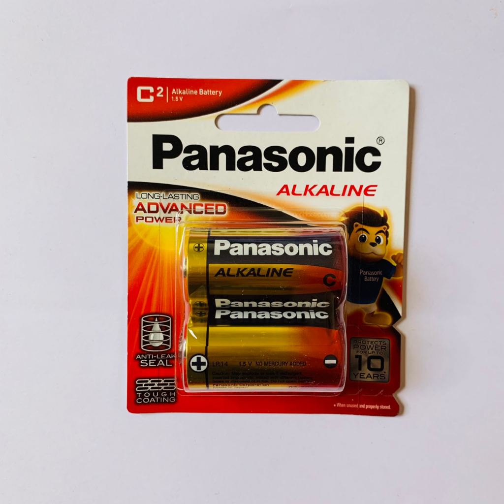 Pin Trung C Panasonic alkaline LR14T/2B chính hãng thay bếp gas vỉ 2 ...