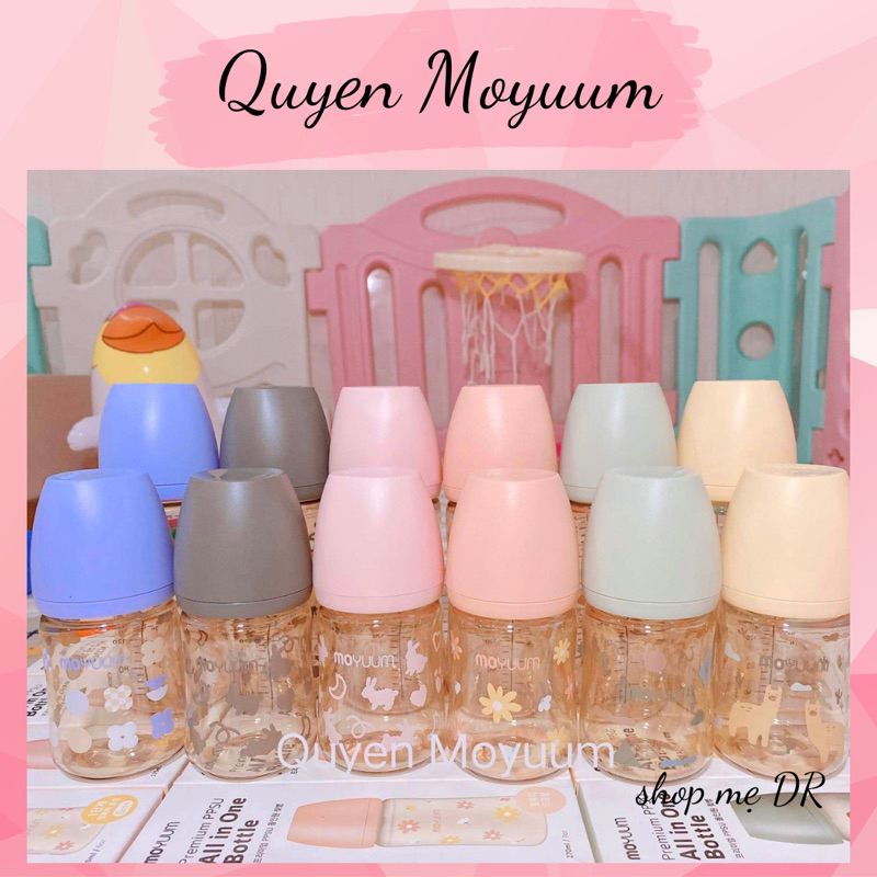 Bình sữa Moyuum Hàn Quốc, Moyuum Mây, Moyuum Lạc Đà, Moyuum Hoa Cúc ...