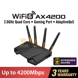 Bộ định tuyến chơi game WiFi 6 băng tần kép TUF-AX4200 Gaming (Router ...