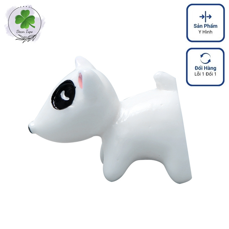Mô hình chó ngáo cute mini phụ kiện tiểu cảnh trang trí sen đá ...