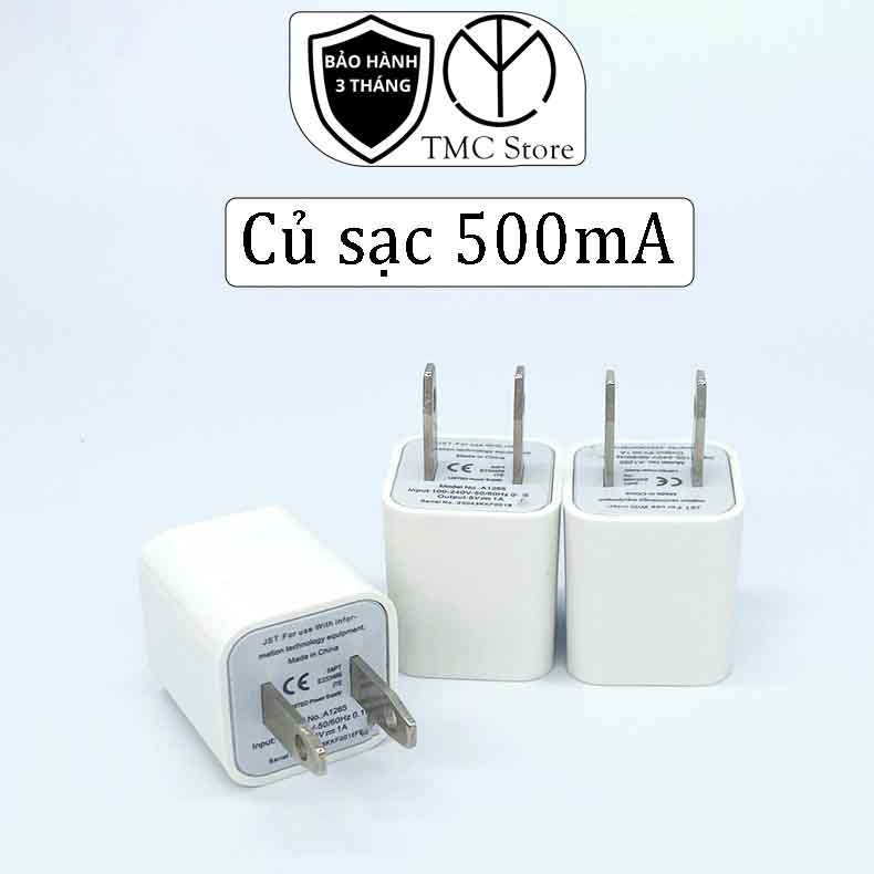 Củ sạc vuông 500mA 5V 1A - T47 TMC Store | Shopee Việt Nam