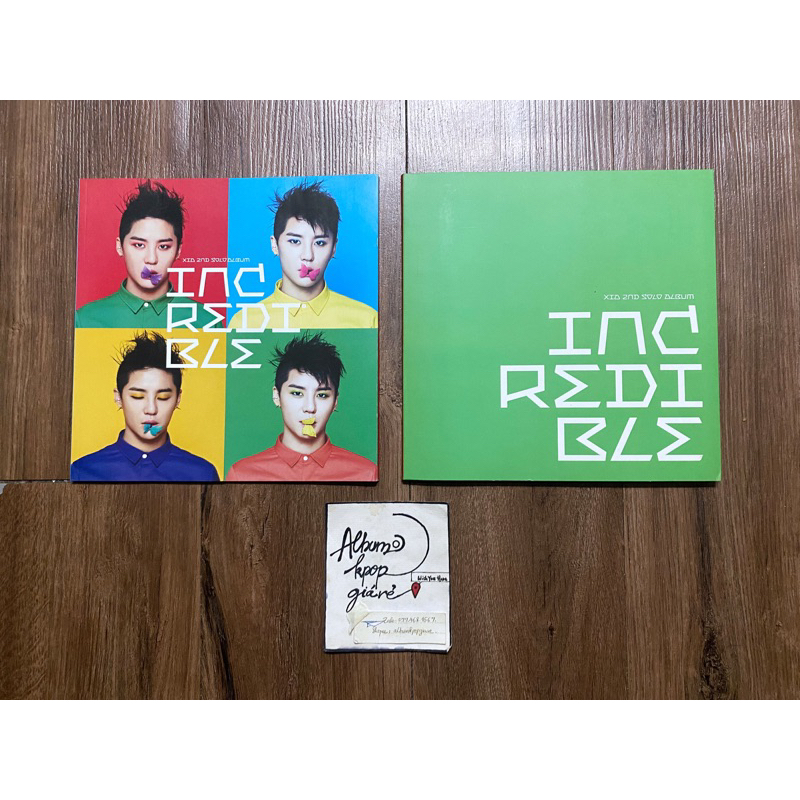Tvxq Dbsk jyj Xia mini album Incredible đã khui seal, gồm photobook như hình. MẤT CD Ạ | Shopee ...