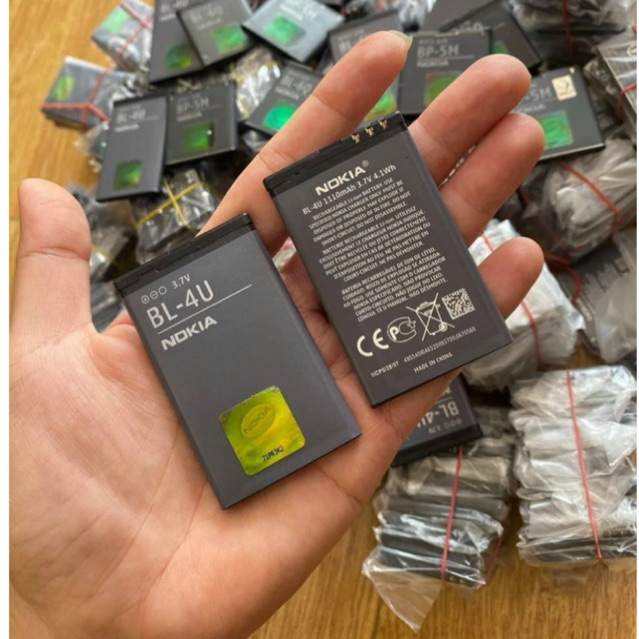Pin zin BL 4U bóc máy chính hãng | pin nokia 8800 arte e66 515 | Shopee ...
