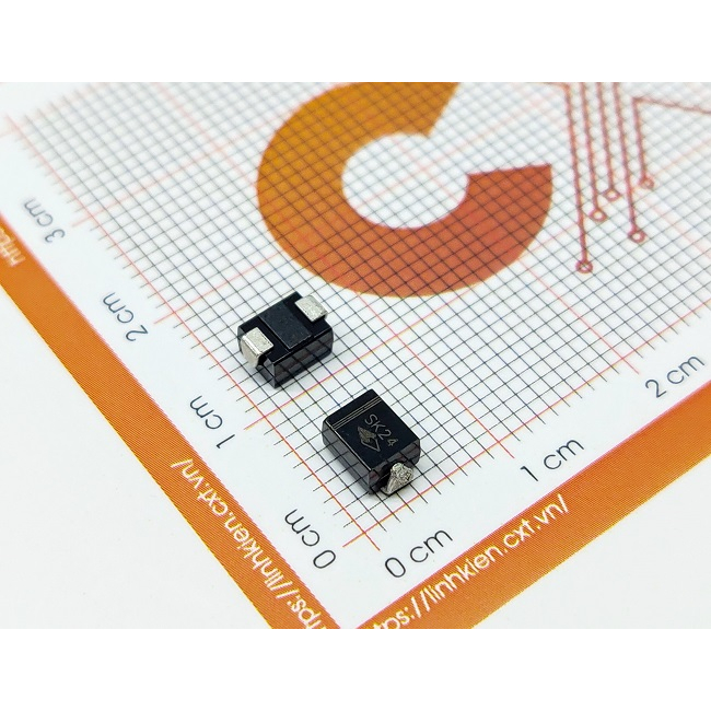 SK24 SS24 Diode Schottky 2A 40V SMB(DO-214AA) | Shopee Việt Nam
