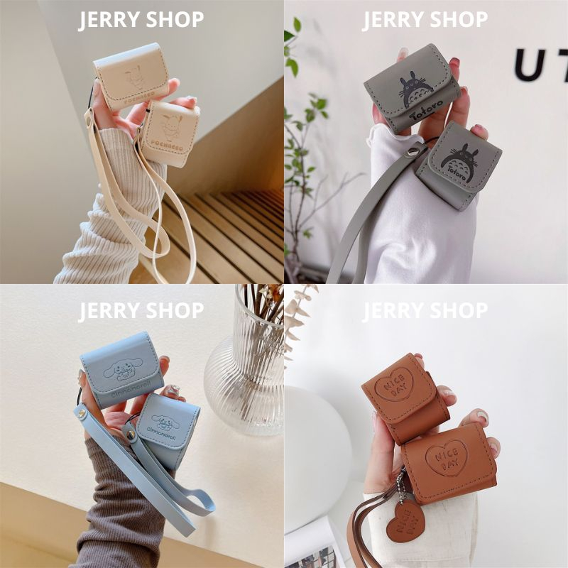 Vỏ Tai Nghe Airpods Pro 3 2 1 Ốp Bảo Vệ Airpod Ví Da -Jerry Shop ...