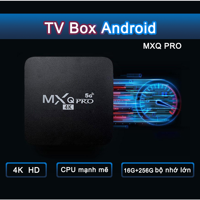TV box android mxq pro 4k smart tv box wifi 5G tivi android box 128G ...