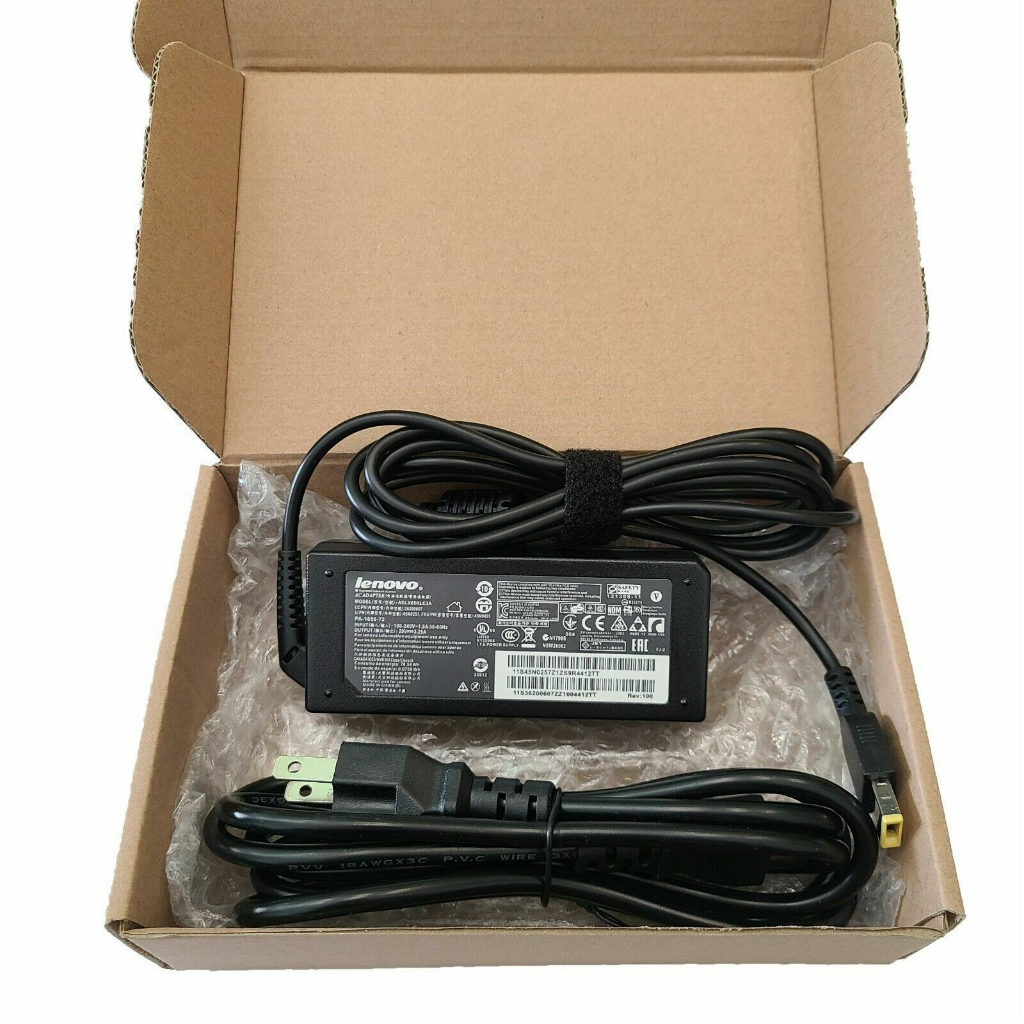 Sạc Adapter Laptop Lenovo ThinkPad Slim USB Tip 20V 3.25A 65W | Shopee ...