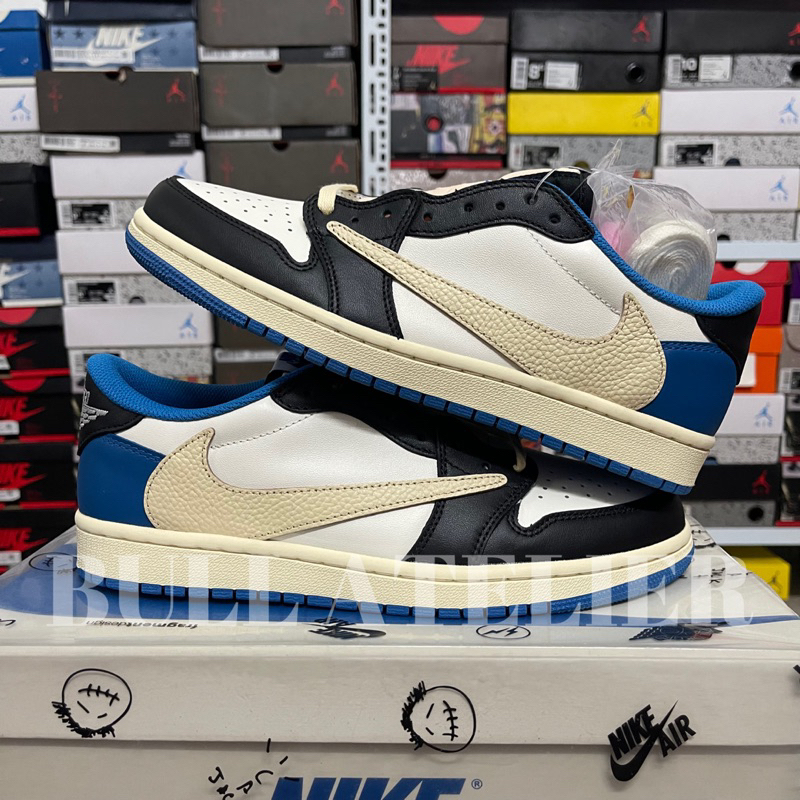giày Air Jd1 Retro low OG Fragment x Travis Scott | Shopee Việt Nam