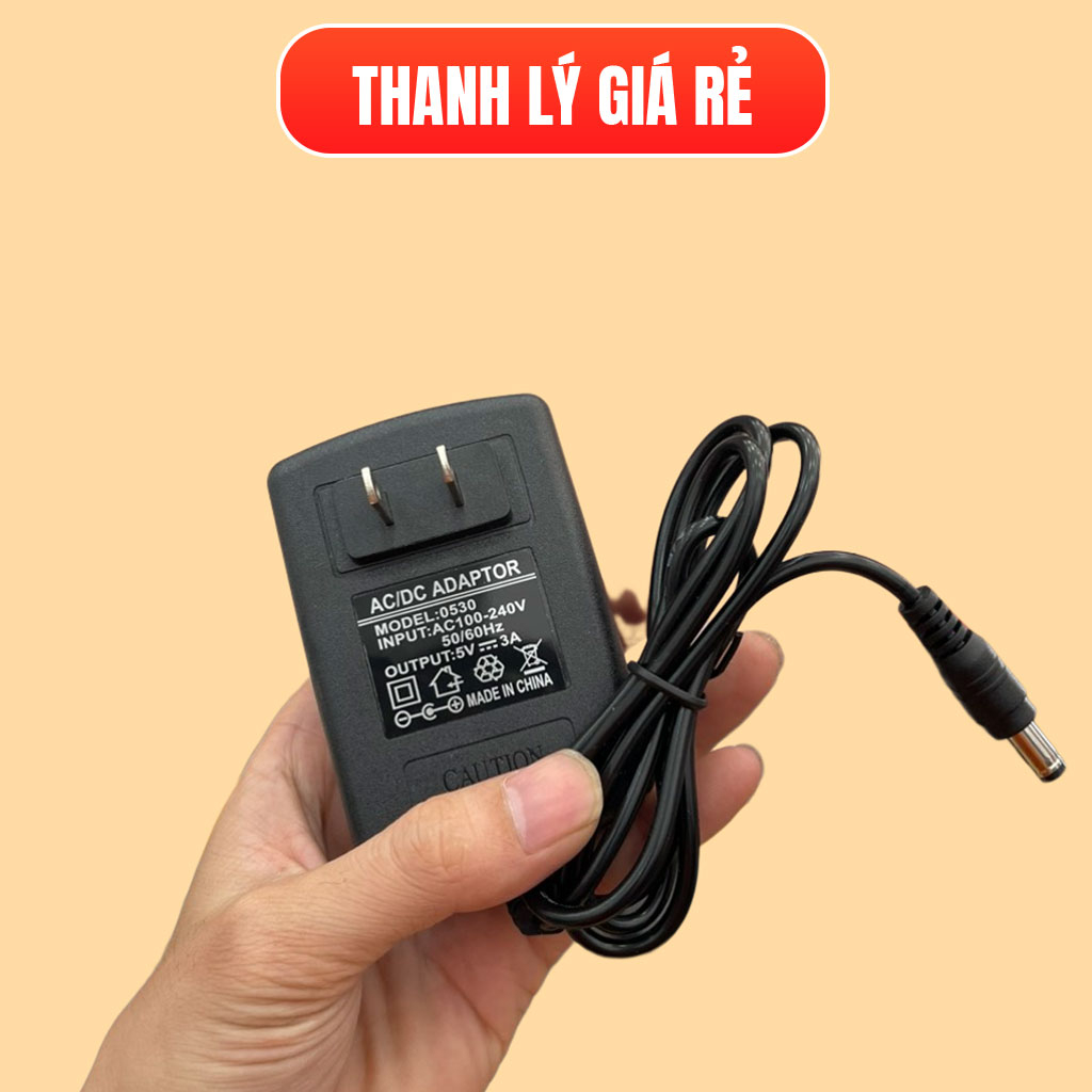 [THANH LÝ] Nguồn adapter 5V 3A DC 5.5x2.1mm | Shopee Việt Nam