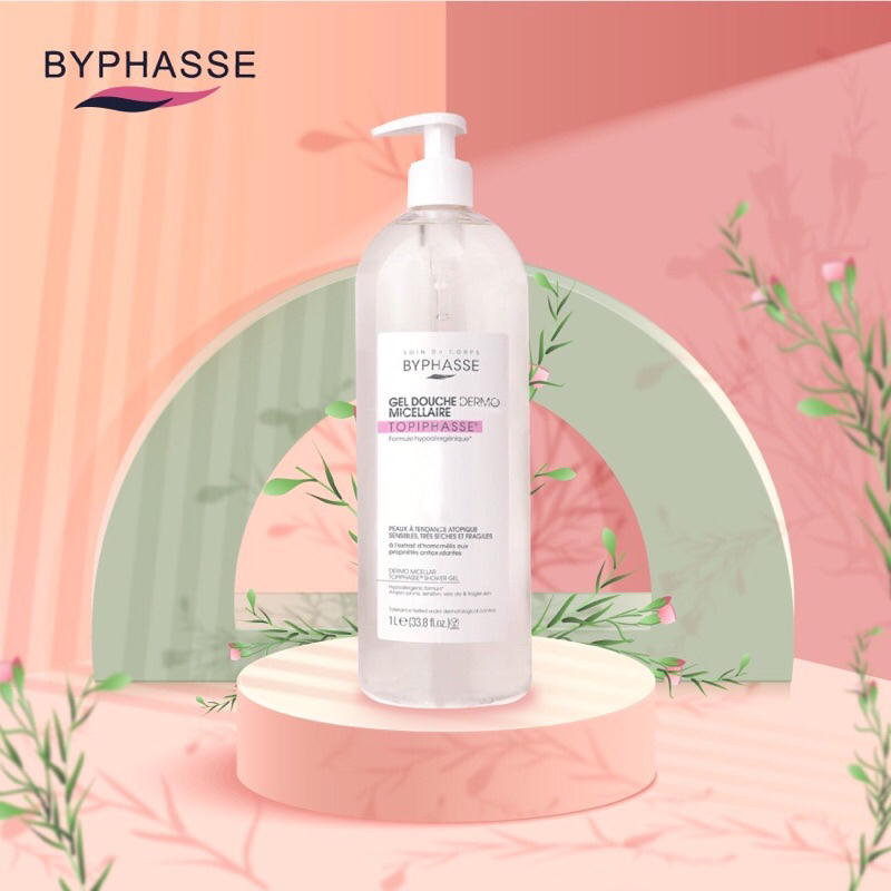 sữa tắm byphasse 1000ml cho da bị kích ứng | Shopee Việt Nam
