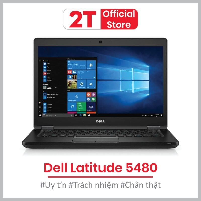 Laptop Dell Latitude 5480 màn 14'' Full HD, Ram 8GB SSD 256GB chip Intel Core i5-6300U chuyên ...