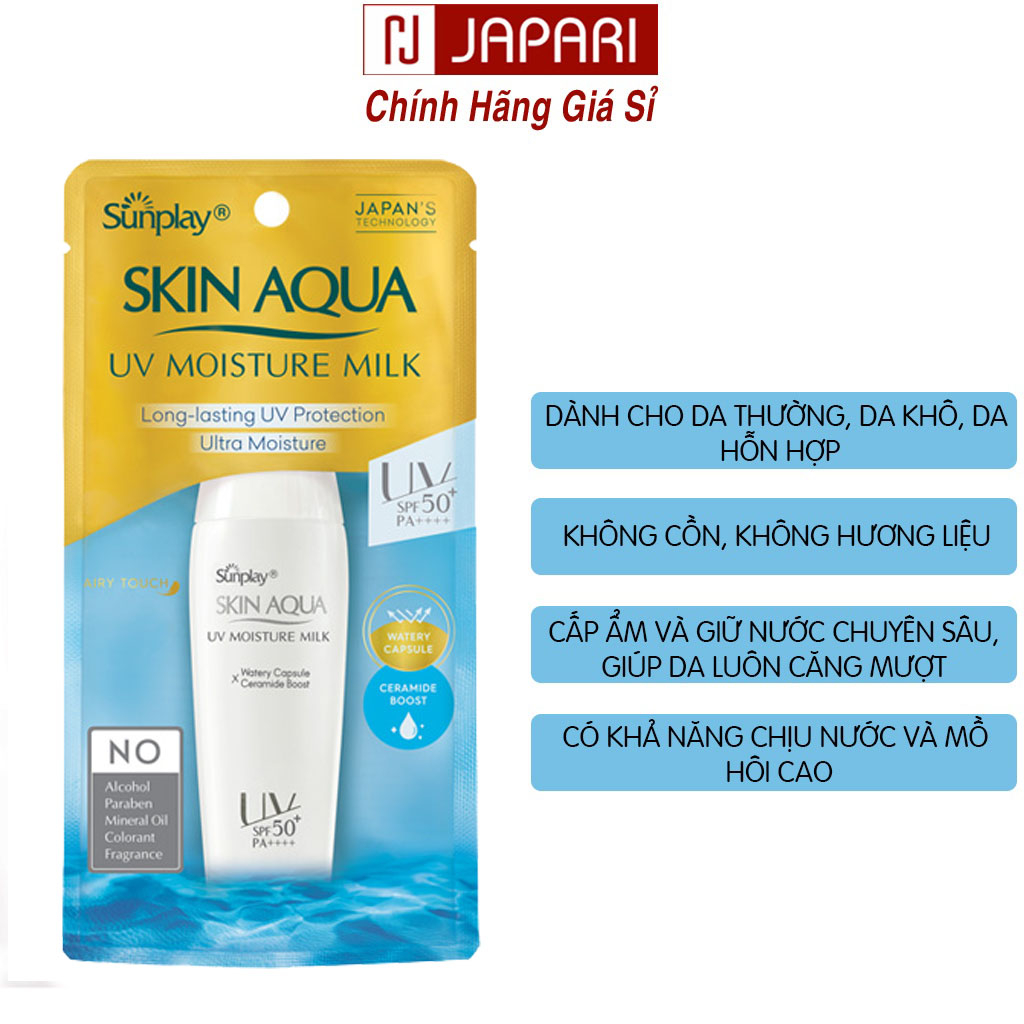 [CHÍNH HÃNG] Kem Chống Nắng Sunplay Skin Aqua Cho Da Mặt, Toàn Thân Kcn ...