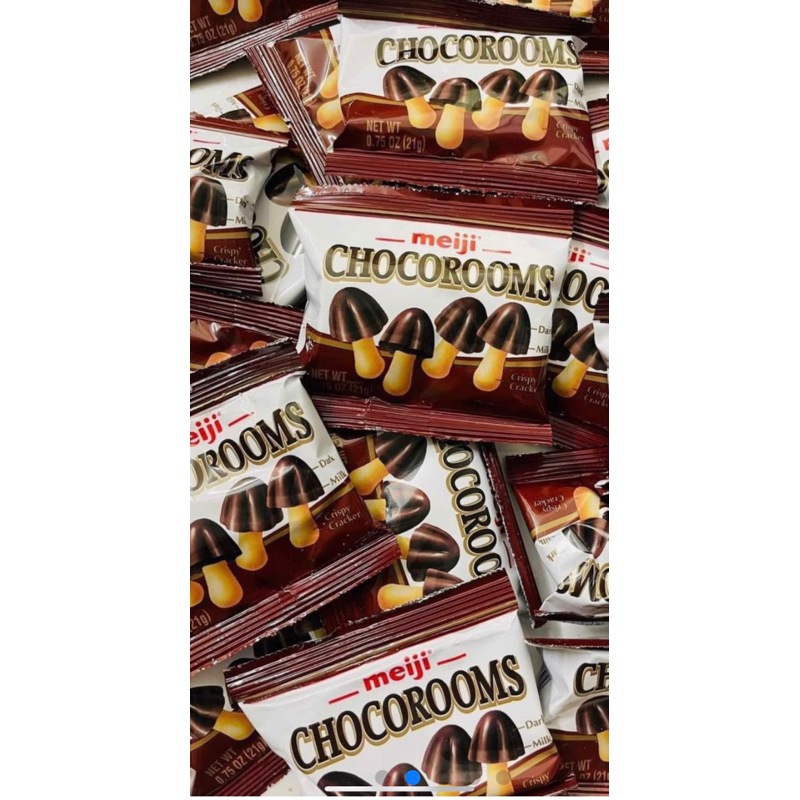 [Hàng Mỹ] Bánh nấm Socola Meiji 21g | Shopee Việt Nam
