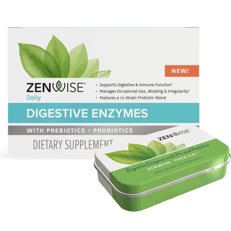 Zenwise Digestive Enzymes Pre and Probiotics - Viên uống tiêu hóa giúp ...
