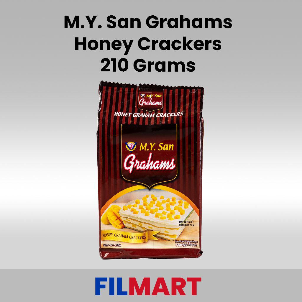 Bánh quy Grahams vị mật ong kem xoài 210 Grams | M.Y. San Grahams Honey ...