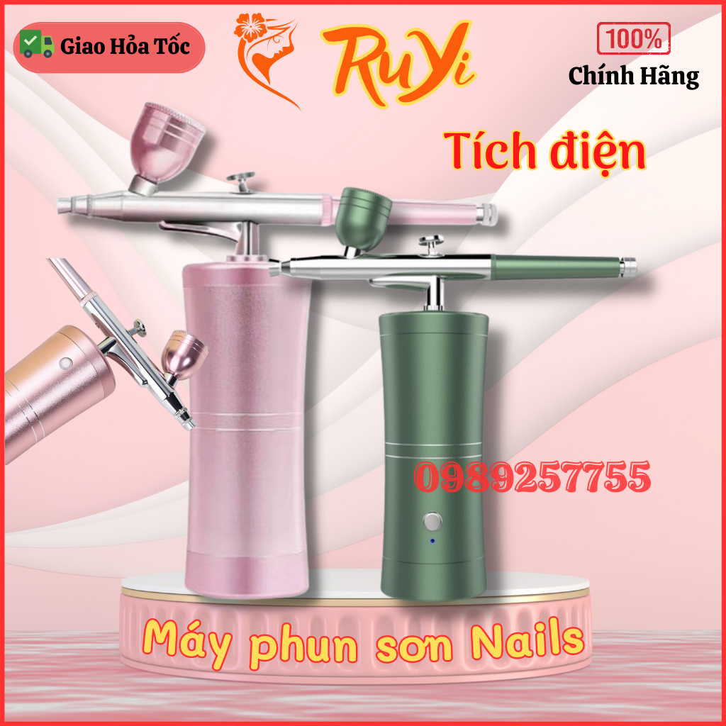 Máy phun sơn Nail Ombre| Máy phun sương, phun tinh chất cầm tay | Máy phun Ombre Nail | Shopee ...