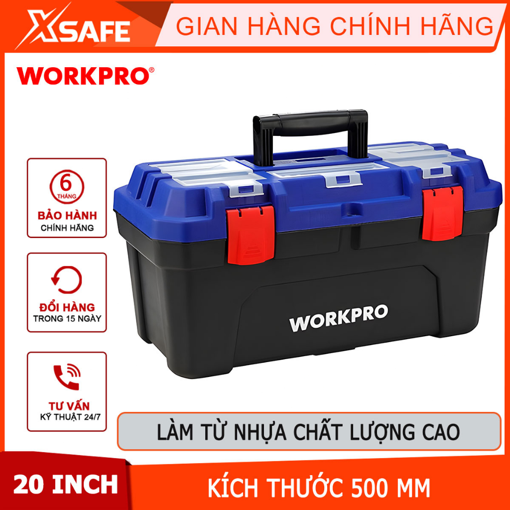Thùng đồ nghề bằng nhựa Workpro - WP283002, kích thước 500mm (20 inches) chính hãng | Shopee ...