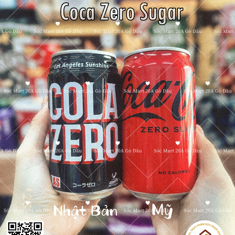 COCA ZERO SUGAR NHẬT ⚡ Sảng Khoái ⚡ Tuyệt Vời | Shopee Việt Nam
