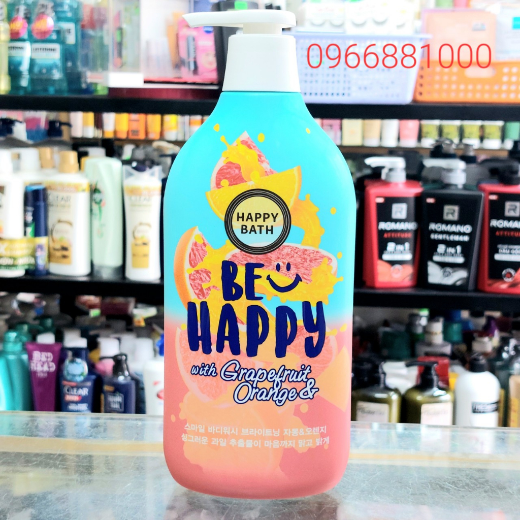 Sữa Tắm Happy Bath 900g Mẫu Mới | Shopee Việt Nam