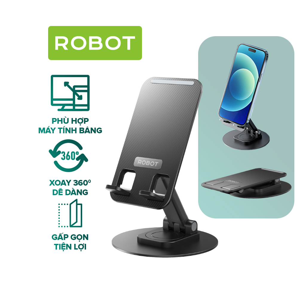 Giá Đỡ Điện Thoại Máy Tính Bảng ROBOT RT-US09 Gấp Gọn Điều Chỉnh Linh ...