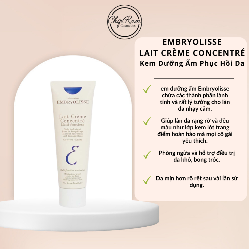 KEM DƯỠNG ẨM ĐA NĂNG EMBRYOLISSE | Shopee Việt Nam