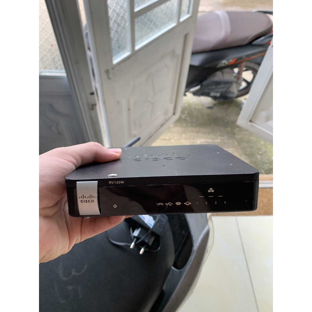 Bộ phát wifi cisco RV130W wireless N VPN Firewall hàng đã qua sử dụng ...