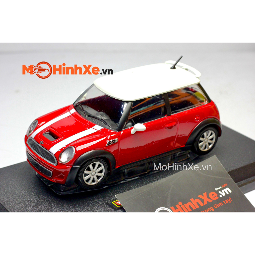 MÔ HÌNH XE MINI COOPER S 1:24 BBURAGO | Shopee Việt Nam