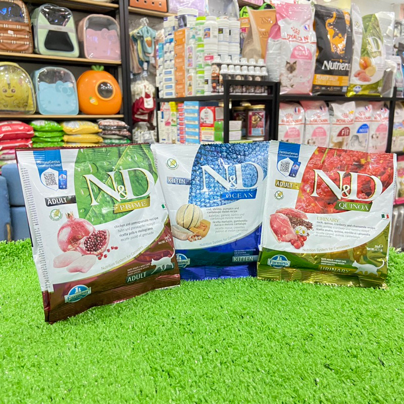 Hạt N&D cao cấp cho mèo 50g - Farmina | Shopee Việt Nam