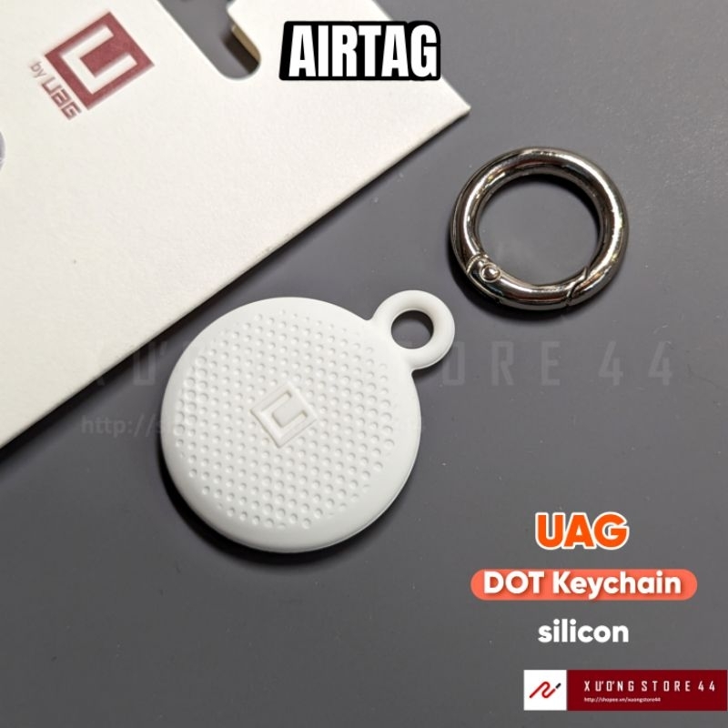 [Chính hãng] Dây đeo Airtag UAG DOT Keychain silicon Marshmallow ...