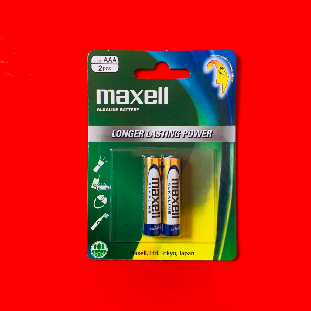 Pin điều khiển AAA Maxell alkaline LR03 vỉ 2 viên CHÍNH HÃNG | Shopee ...