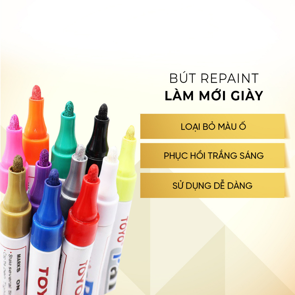 Bút Repaint giày tẩy trắng, làm mới phục hồi giày, siêu tốc (Chính hãng ...