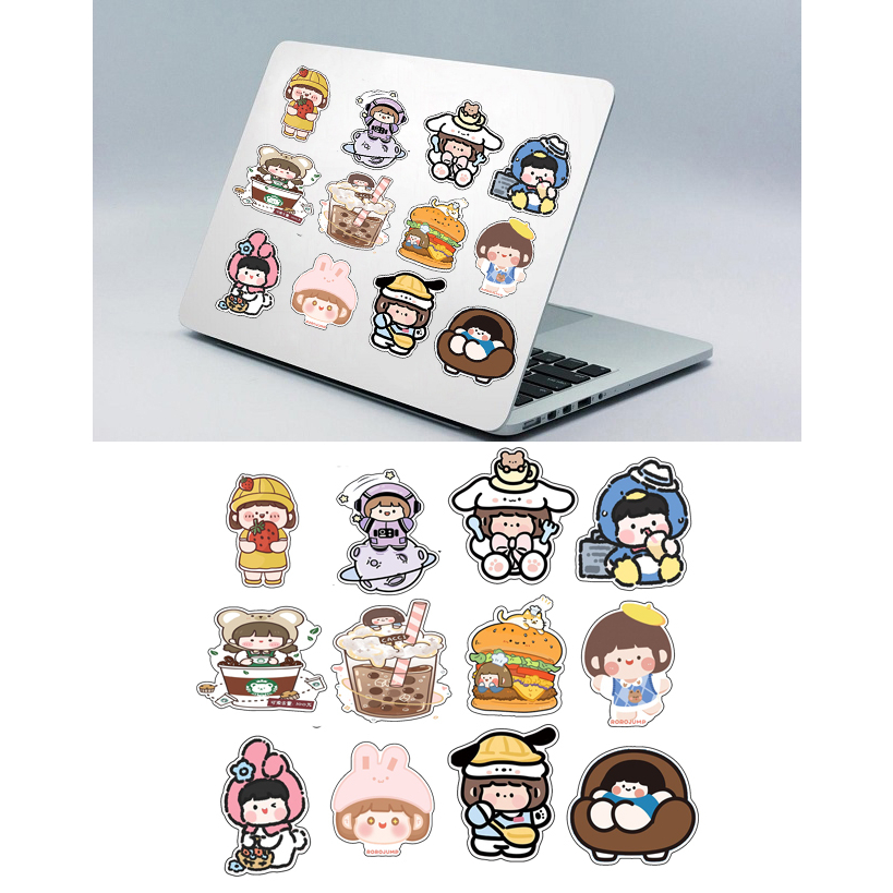 Sticker roro A3 S30T40 chống thấm nước decal sticker dán laptop vali ...