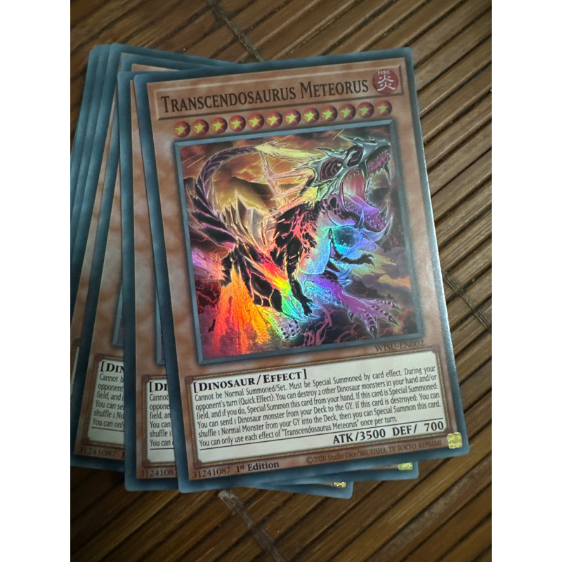 bài yugioh: transcendosaurus meteorus | Shopee Việt Nam