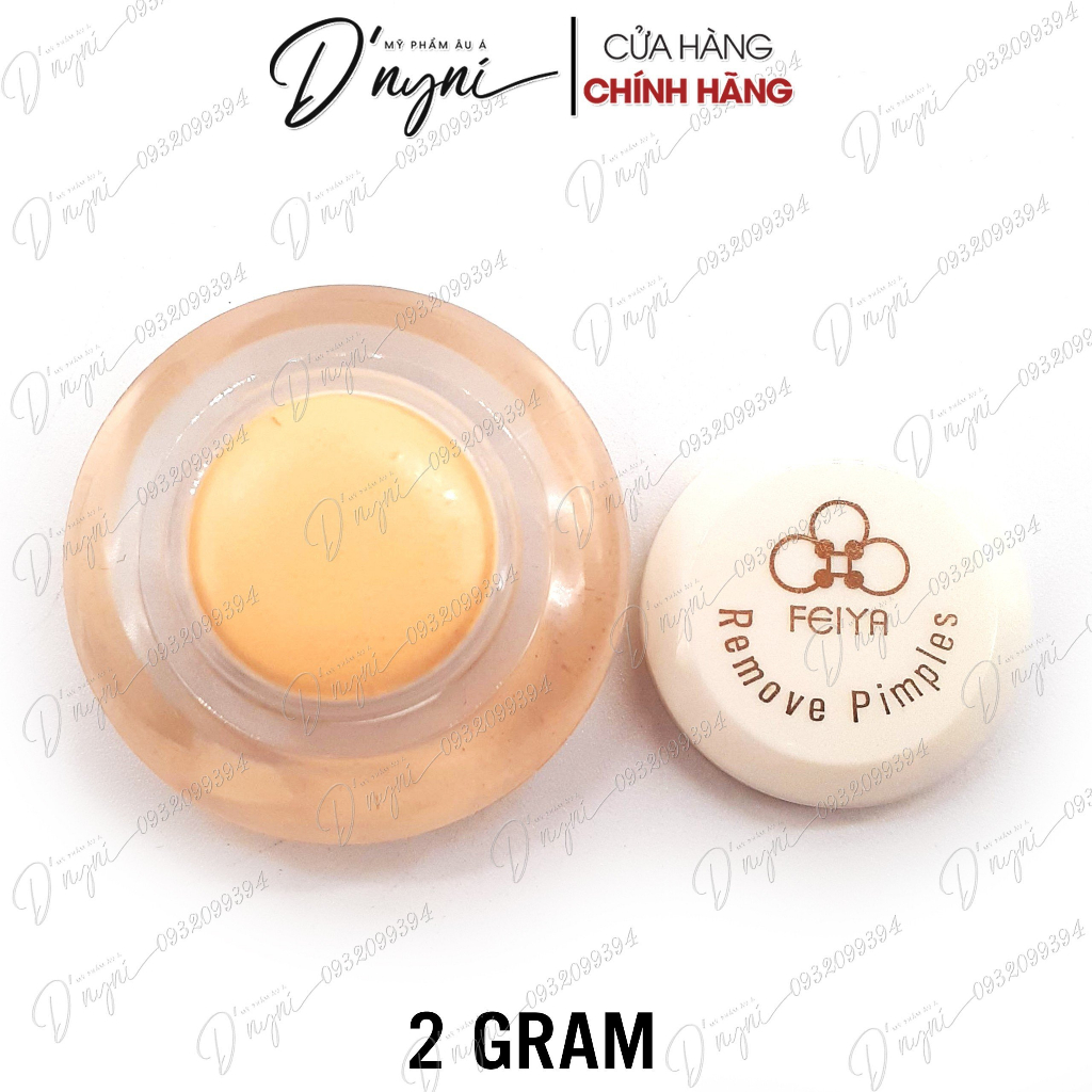Kem Dưỡng Trắng Da FEIYA REMOVES PIMPLES Sample Mini Tester 2 Gram Đài ...