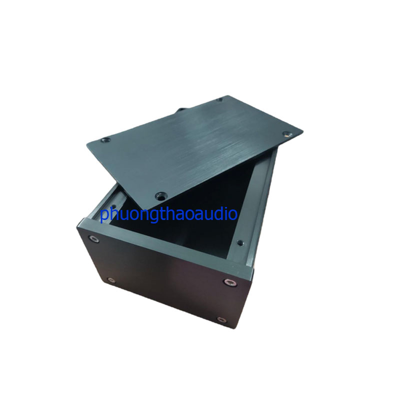 Hộp nhôm phay đa năng kích thước 10x7x16cm, vỏ hộp nhôm phay amply ...