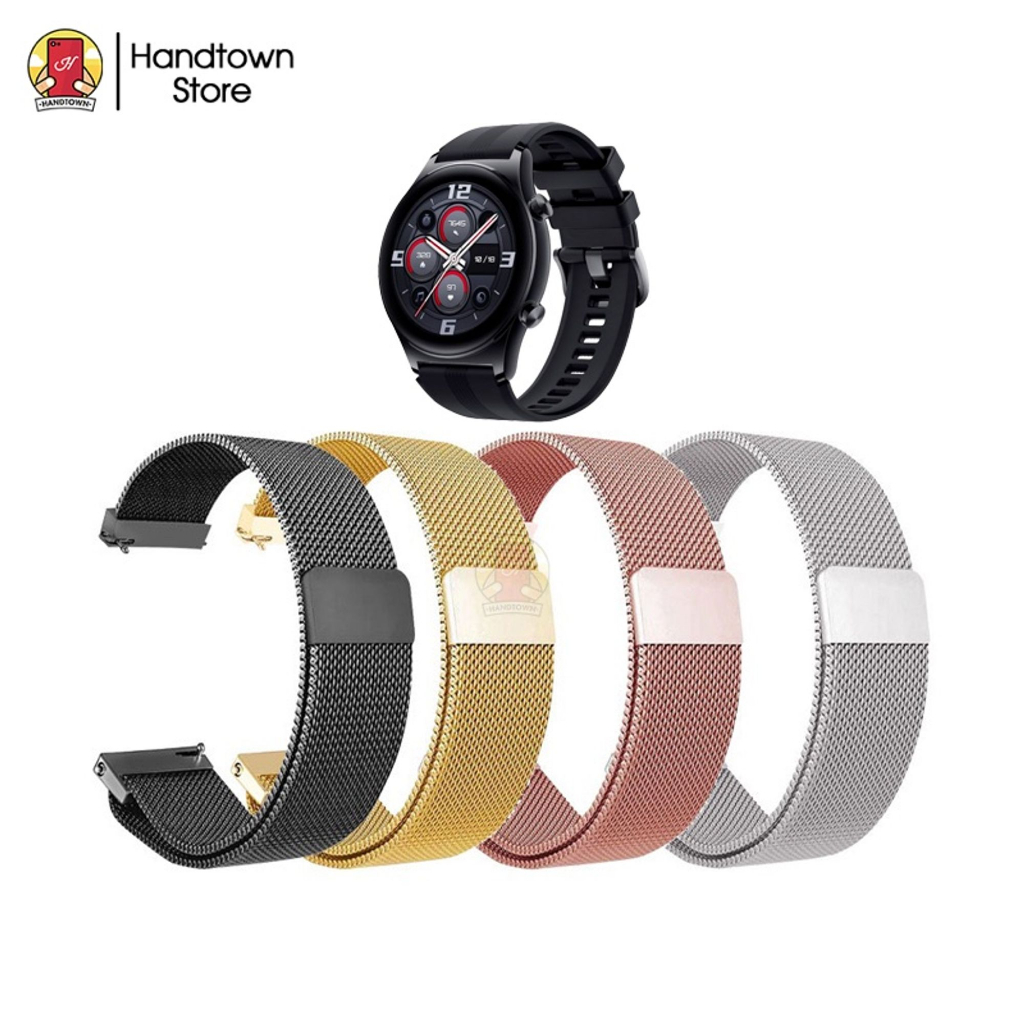 Dây Đeo Inox Milanese Cho Đồng Hồ Thông Minh Honor Watch GS3 GS Pro GT ...