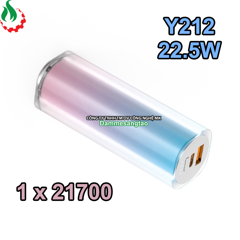 Box sạc dự phòng 1 cell 21700 (Y212) sạc nhanh 22.5W | Shopee Việt Nam