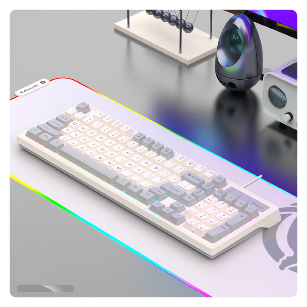 Bàn Phím Gaming Và Chuột Led Ziyou KM800 Màu Cực Đẹp Dùng Văn Phòng, Chơi Game Phím Bấm Êm ...