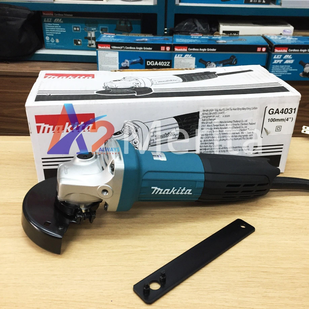 Máy mài góc 100mm dùng điện 720W Makita GA4031 (Công tắc đuôi) | Shopee ...