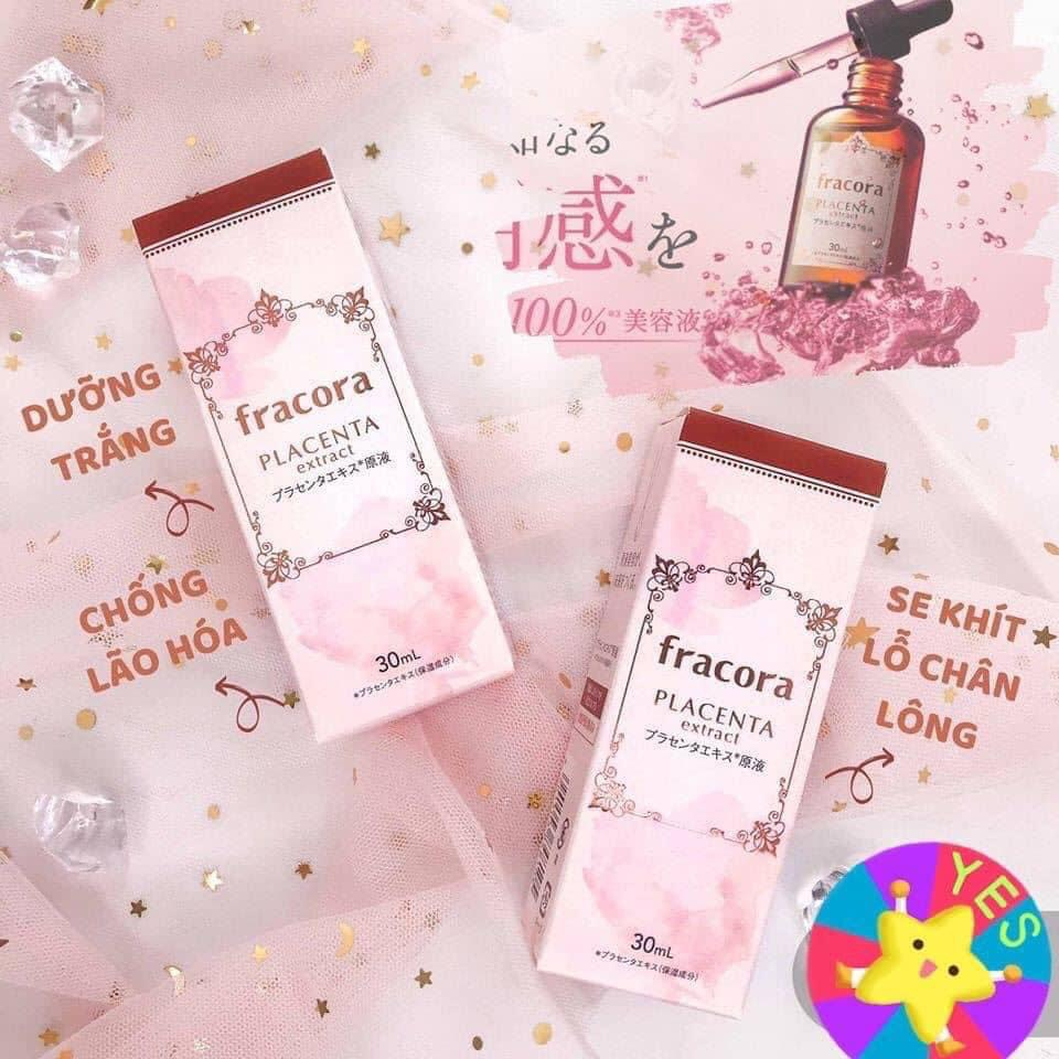 Serum Fracora Placenta Dưỡng Trắng, Căng Bóng, Phục Hồi Da Mỏng Yếu ...