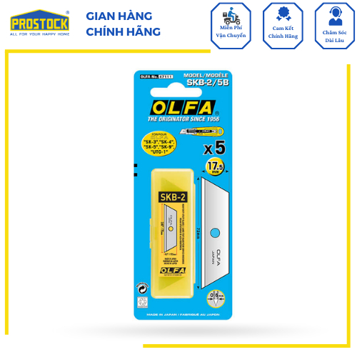 Lưỡi dao thay thế SKB-2/5B OLFA DCK LDA | Shopee Việt Nam