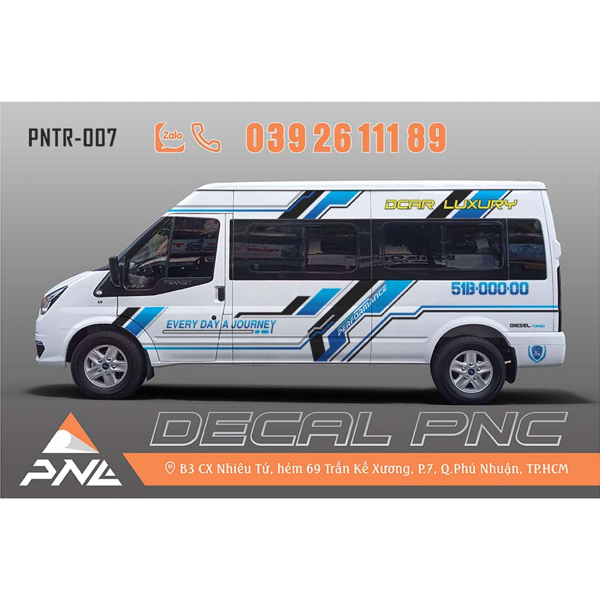 Decal xe ford transit 16 chỗ | Shopee Việt Nam