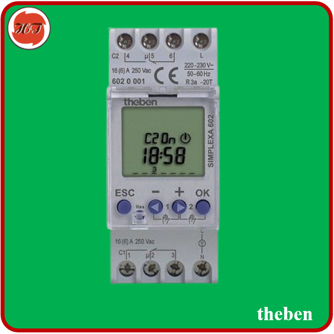 Công tắc thời gian kỹ thuật số SIMPLEXA 602 top theben | Shopee Việt Nam