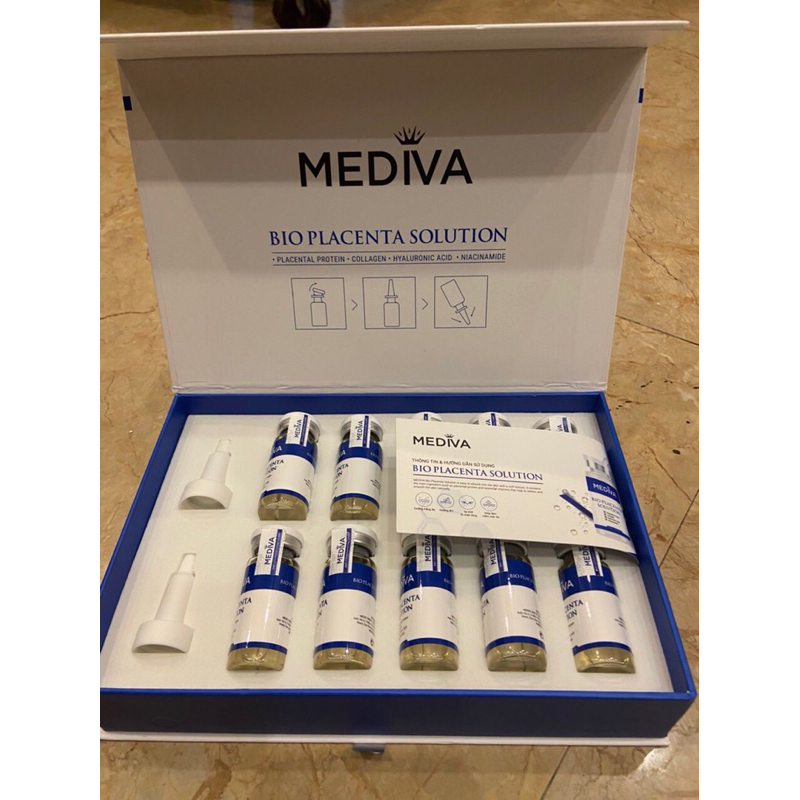 10 lọ tế bào gốc Mediva chống loã hoá tổng hợp Collagen tái tạo da ...