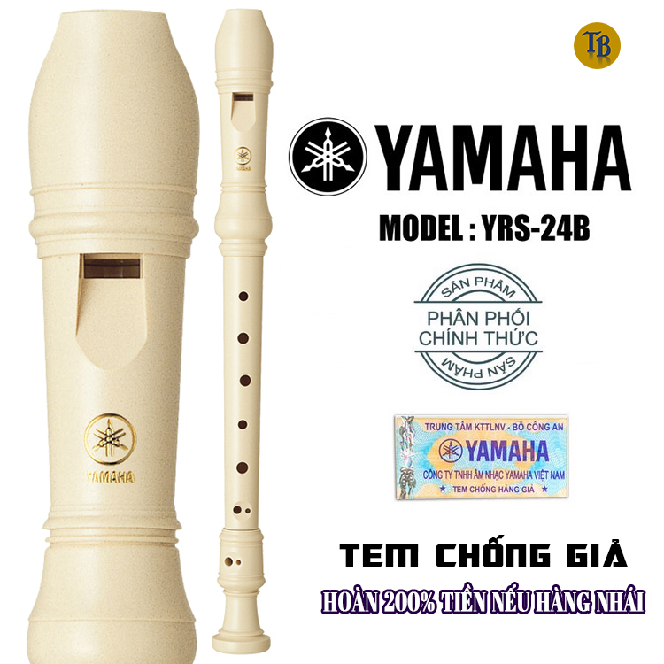 [Chính Hãng] Sáo Recorder Soprano Yamaha YRS-24B Tone C (Đô) Kiểu ...