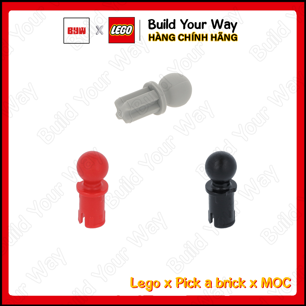 Gạch Lego chính hãng Technic có trục và đầu bi / Part 6628, 6628a, 2736 ...