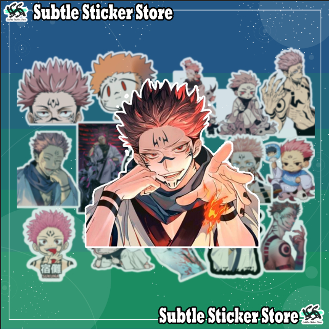 [Jujutsu Kaisen] - Set 10/15 Sticker Ryomen Sukuna/Sukuna anime Chú ...